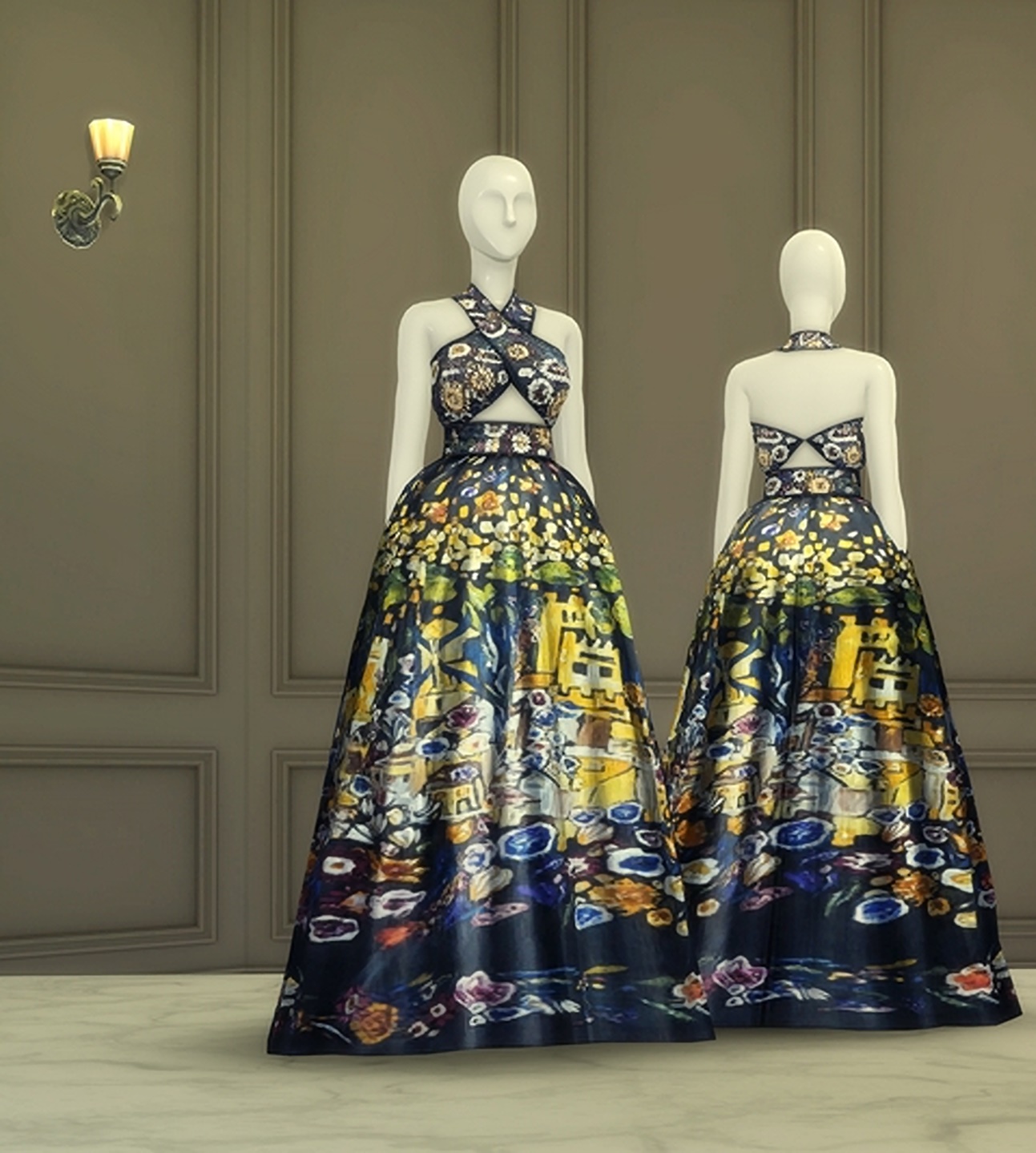 FW 2016 Collection Dress I from Rusty Nail • Sims 4 Downloads