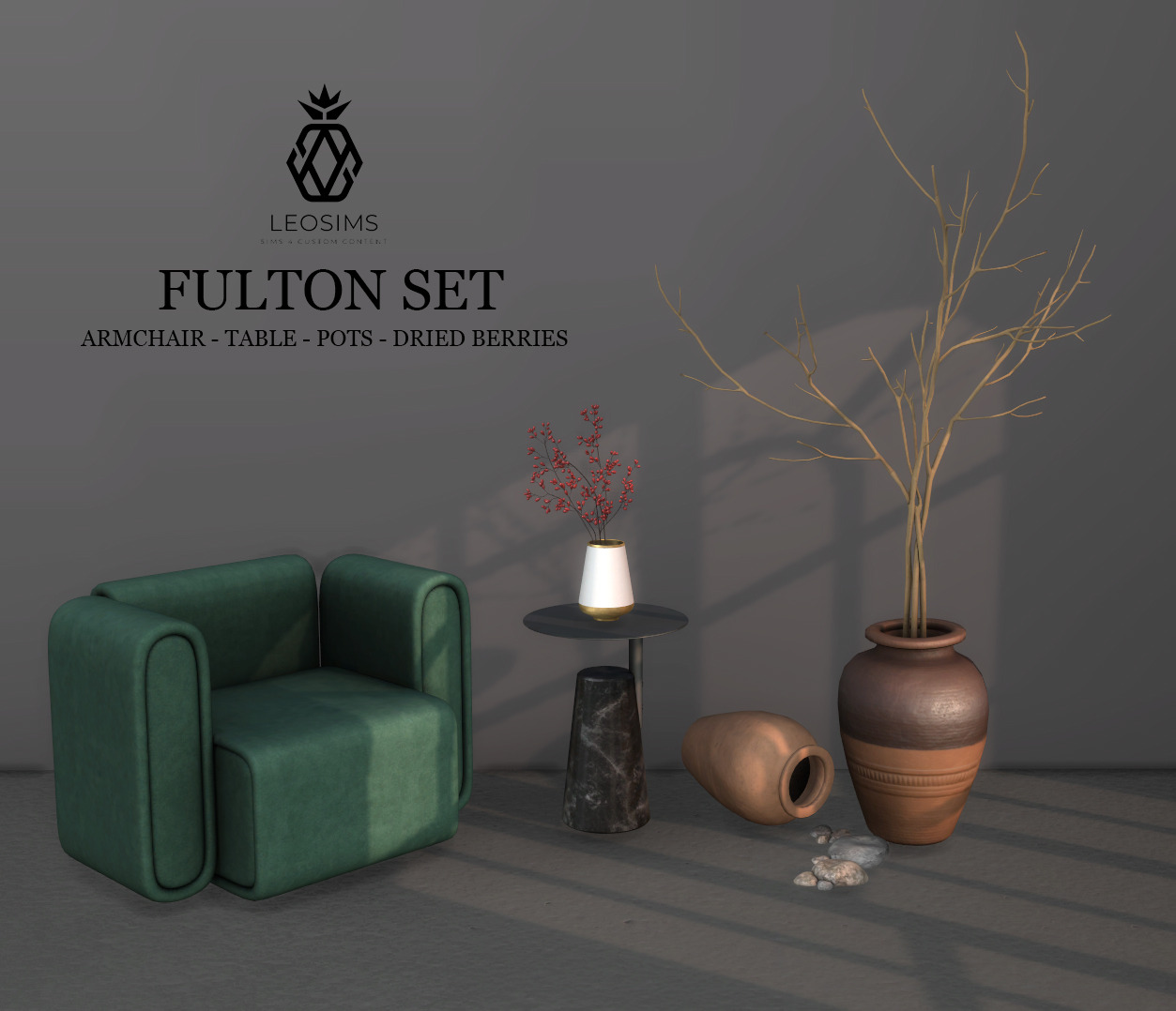Fulton Set from Leo 4 Sims • Sims 4 Downloads