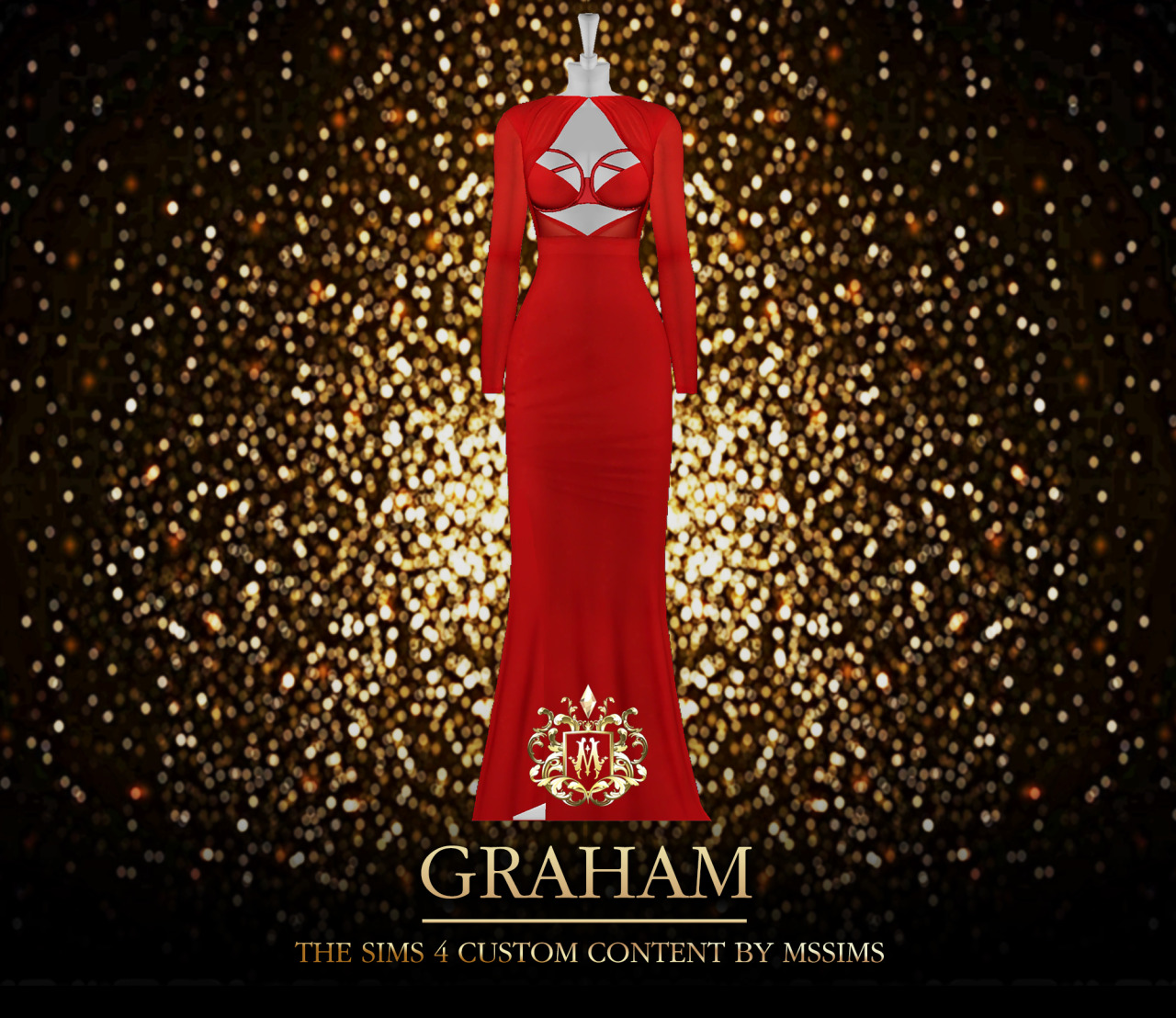 Graham Dress from MSSIMS • Sims 4 Downloads