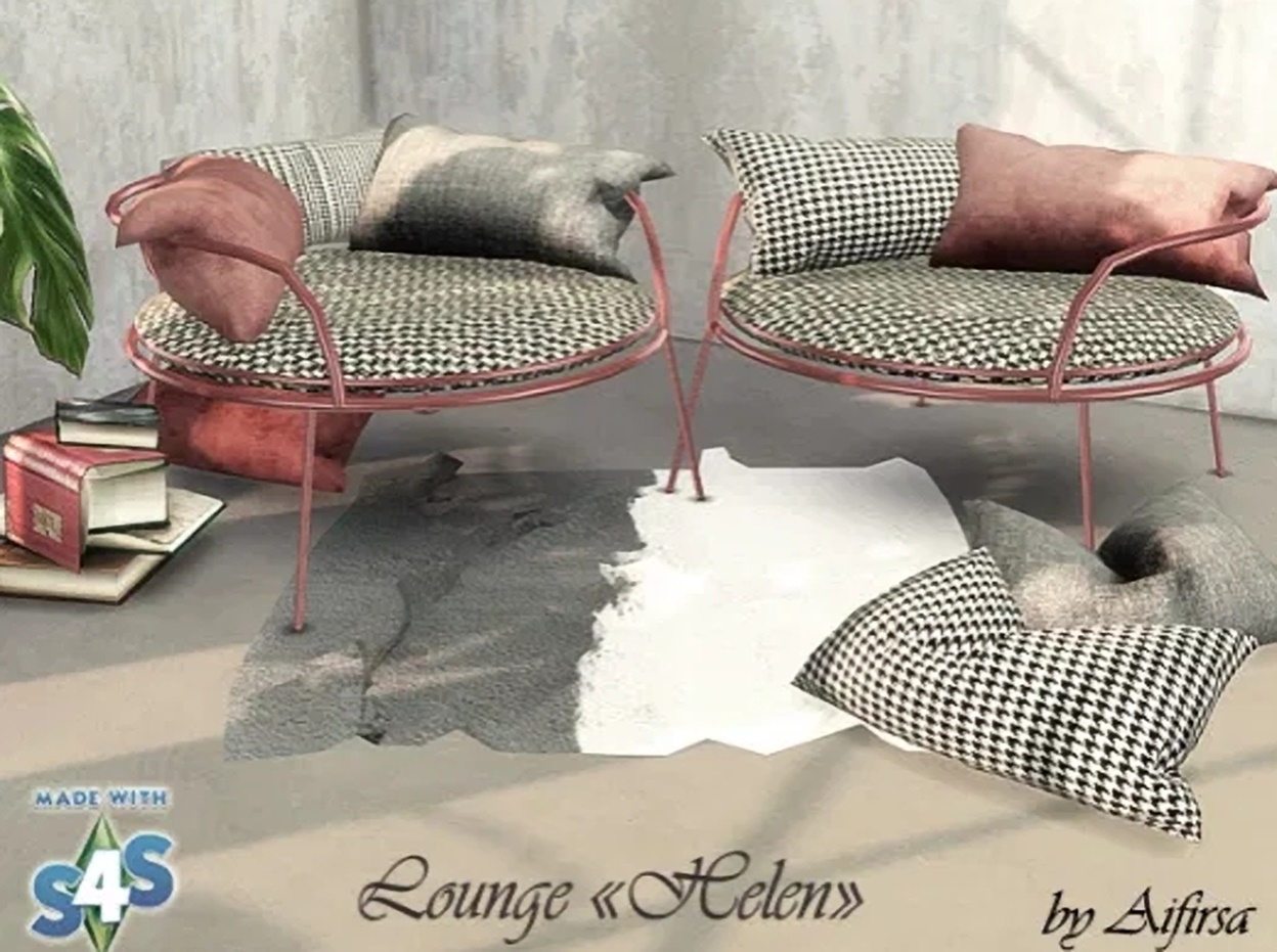 Lounge Helen from Aifirsa Sims • Sims 4 Downloads