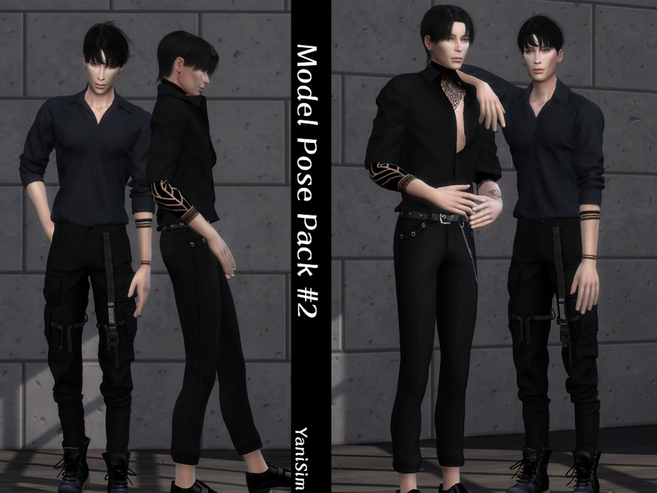 Model Pose Pack 2 by YaniSim from TSR • Sims 4 Downloads