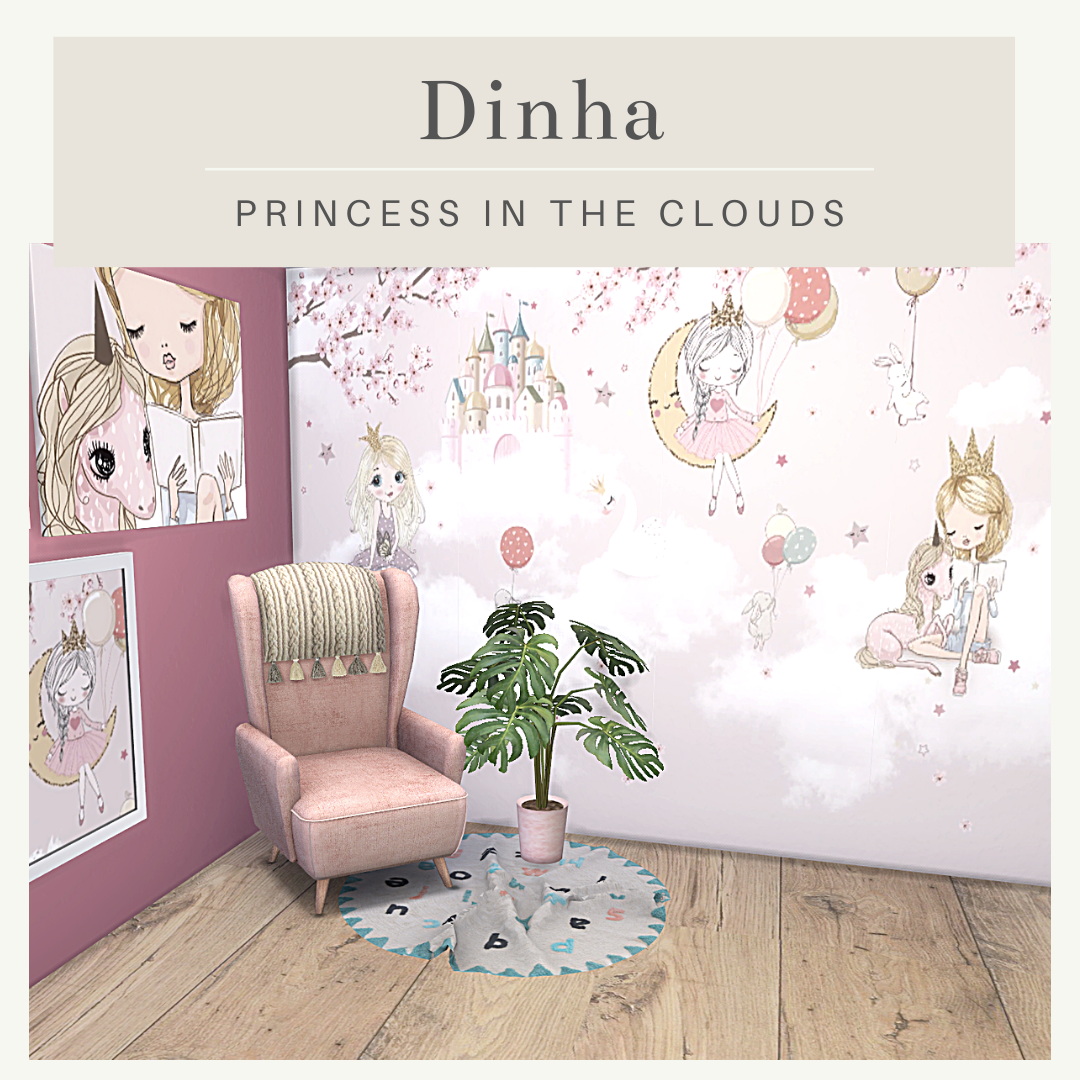 Princess in the Clouds from Dinha Gamer • Sims 4 Downloads