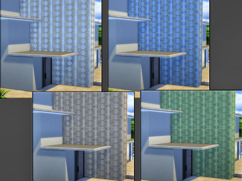 Solid Siding Calypso by matomibotaki from TSR • Sims 4 Downloads