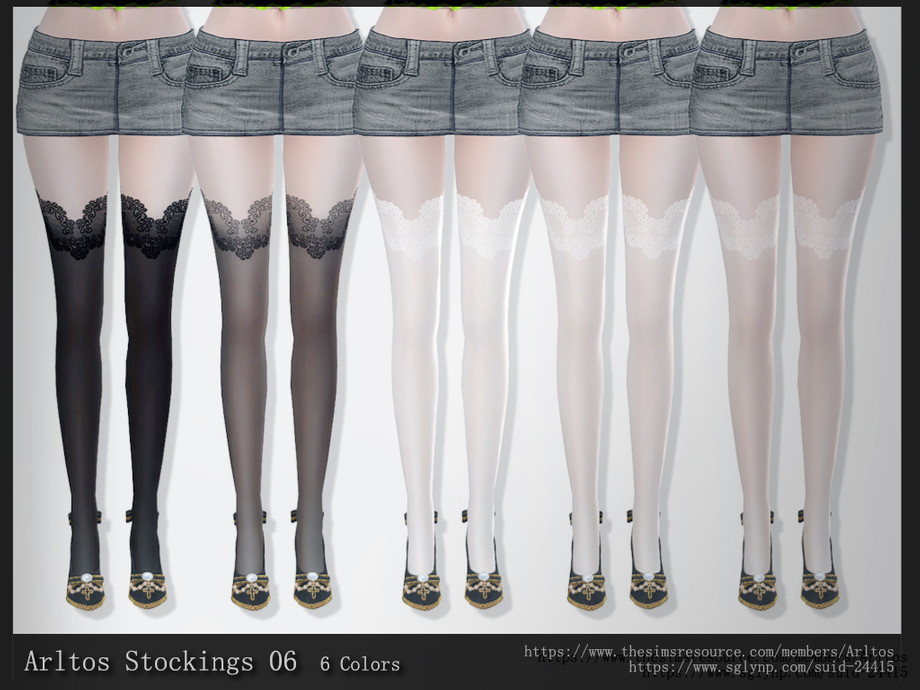 Stockings 06 By Arltos From Tsr • Sims 4 Downloads 8958