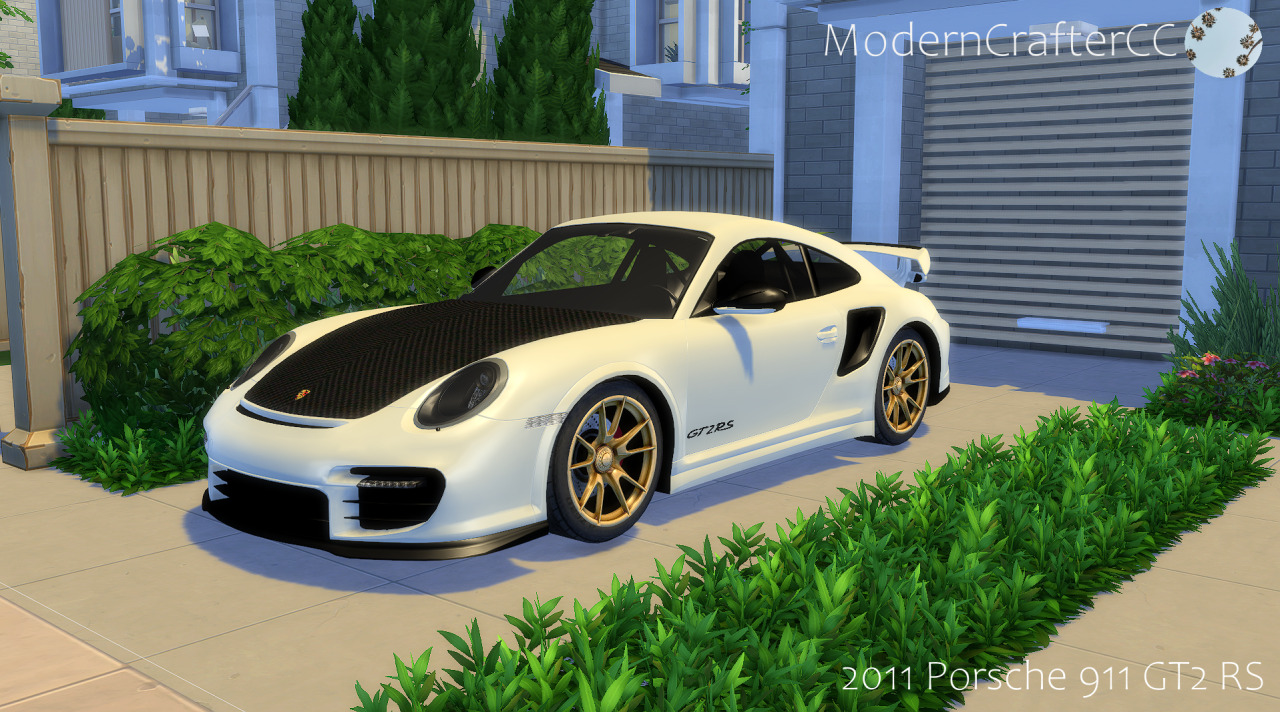 2011 Porsche 911 GT2 RS from Modern Crafter • Sims 4 Downloads