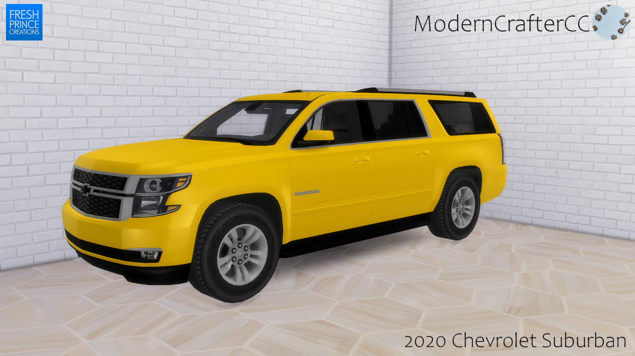 2020 Chevrolet Suburban from Modern Crafter • Sims 4 Downloads