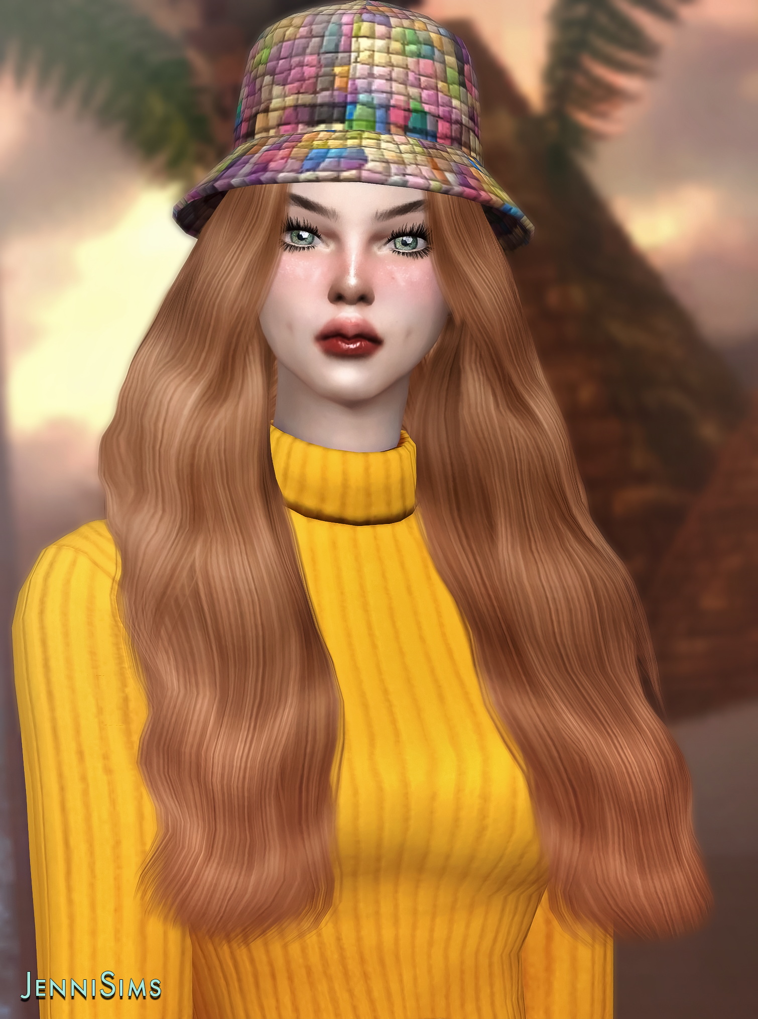 Women`s Hat from Jenni Sims • Sims 4 Downloads