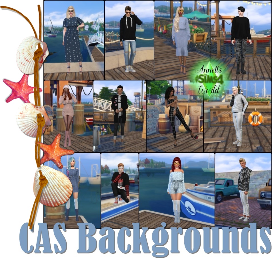 CAS Backgrounds Brindleton Bay Harbor from Annett`s Sims 4 Welt • Sims ...