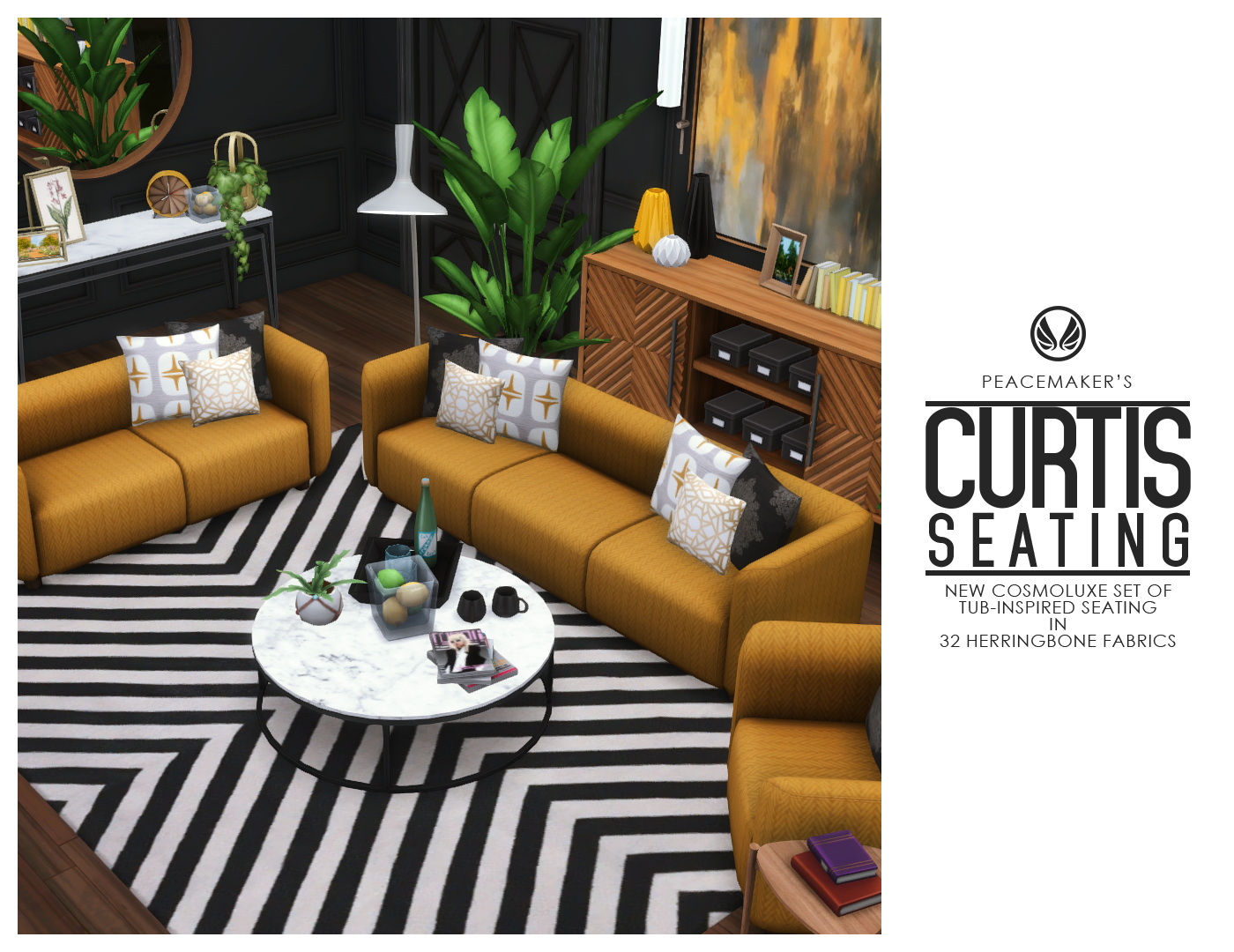 The Sims Resource: Modern Look Dining by Lulu265 • Sims 4 Downloads