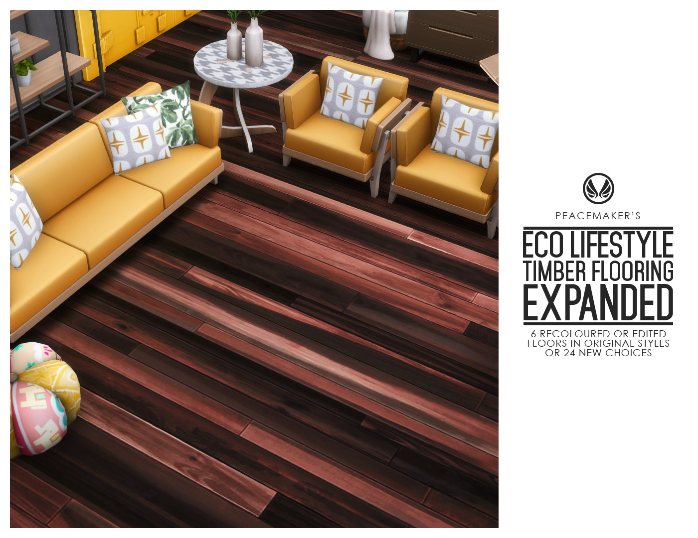 Eco Lifestyle Timber Flooring Expanded from Simsational designs • Sims ...