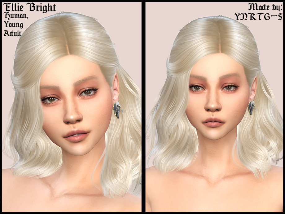 Ellie Bright by YNRTG-S from TSR • Sims 4 Downloads