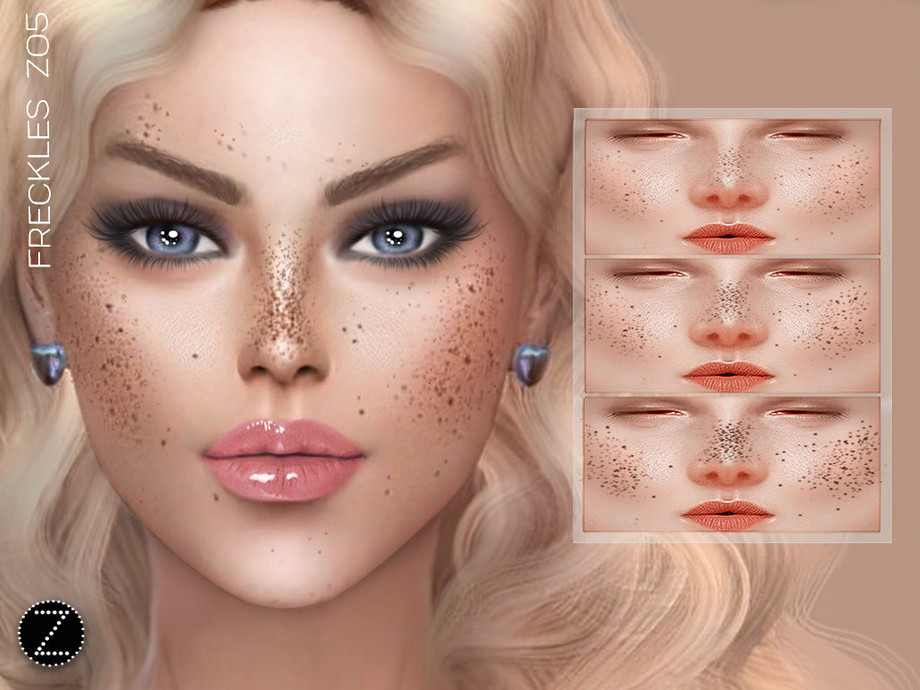 FRECKLES Z05 by ZENX from TSR • Sims 4 Downloads