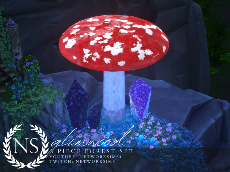 Glimwood Forest Set by Networksims from TSR • Sims 4 Downloads