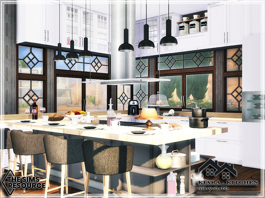 Kiara Kitchen by marychabb from TSR • Sims 4 Downloads