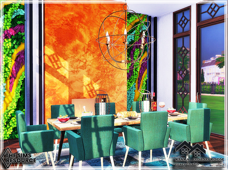 Liney Sims: Modern White Kitchen • Sims 4 Downloads