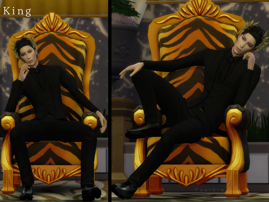 King Pose Pack by YaniSim from TSR • Sims 4 Downloads