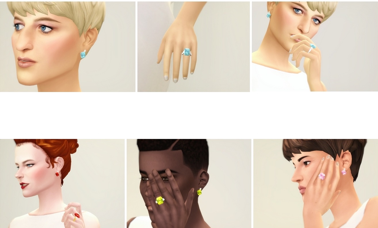 M Jewelry V from Rusty Nail • Sims 4 Downloads