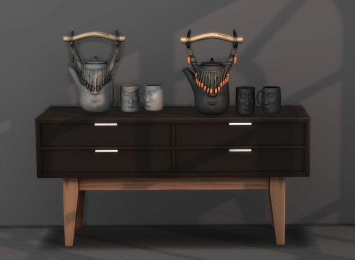 Blackys Sims 4 Zoo: Tree stumps Set by mammut • Sims 4 Downloads