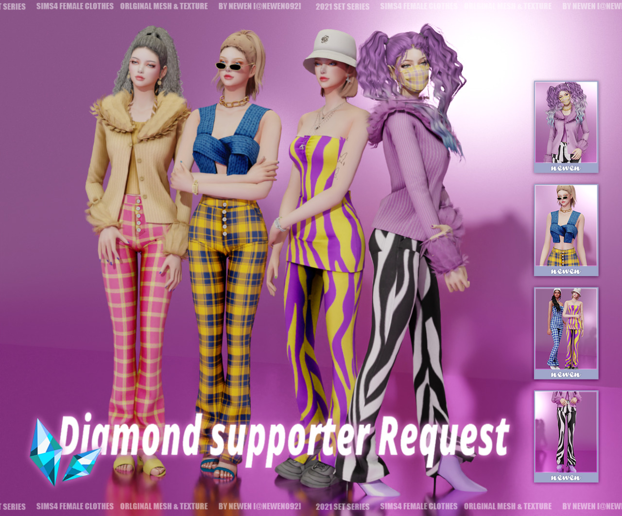 Diamond Collection from Newen • Sims 4 Downloads