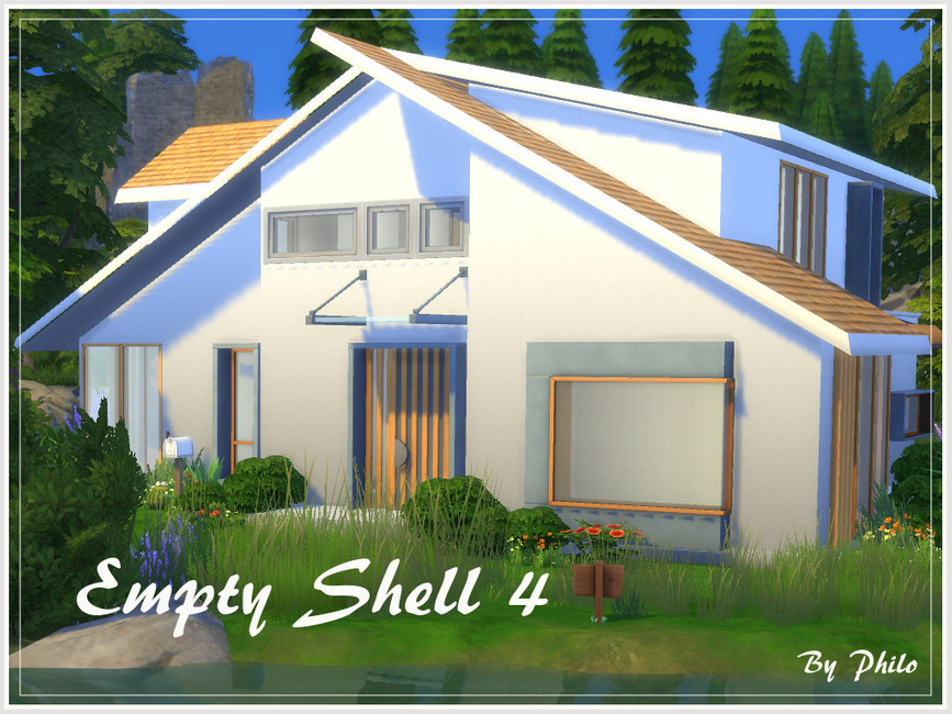 Empty Shell 4 by philo from TSR • Sims 4 Downloads