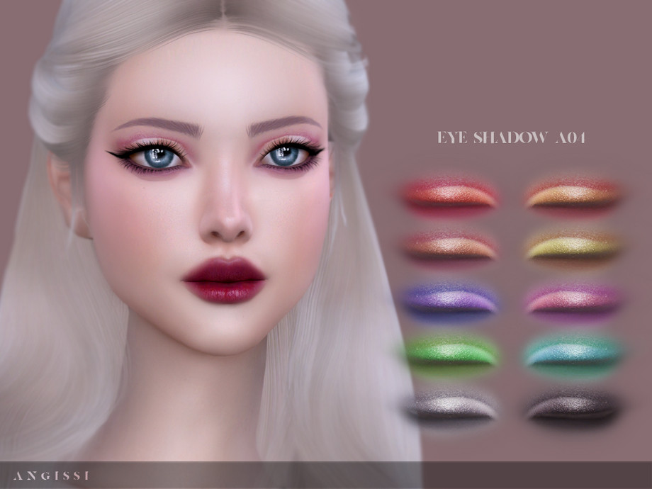 Eye shadow A04 by ANGISSI from TSR • Sims 4 Downloads