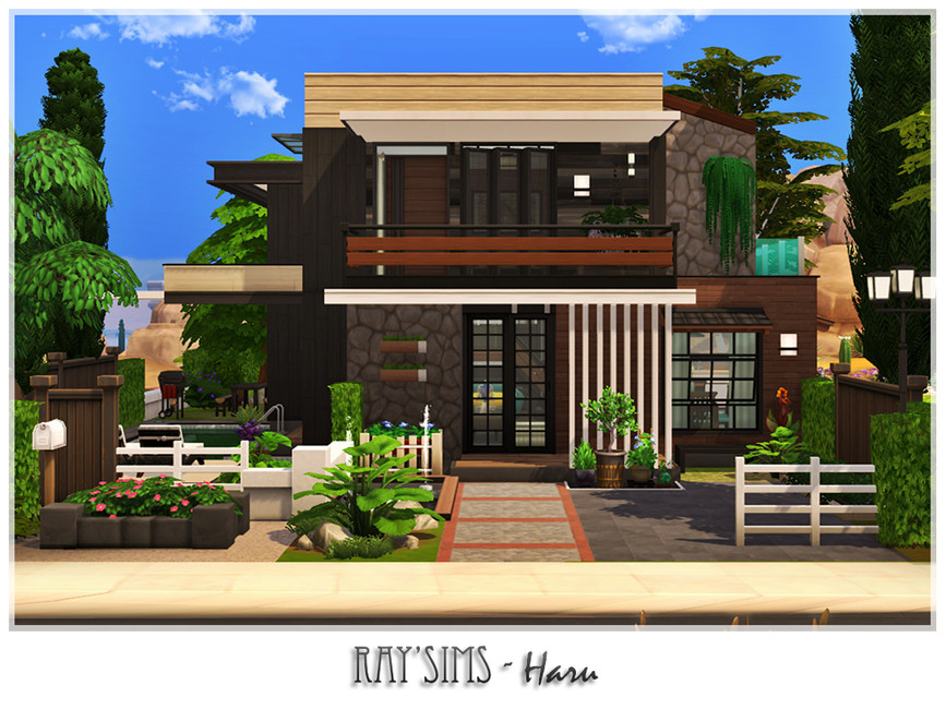 Haru House by Ray_Sims from TSR • Sims 4 Downloads