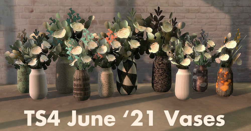 HeyHarrie’s vase designed from Riekus13 • Sims 4 Downloads