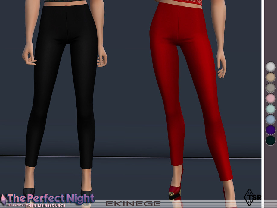 Slim Leg Pants by ekinege from TSR • Sims 4 Downloads