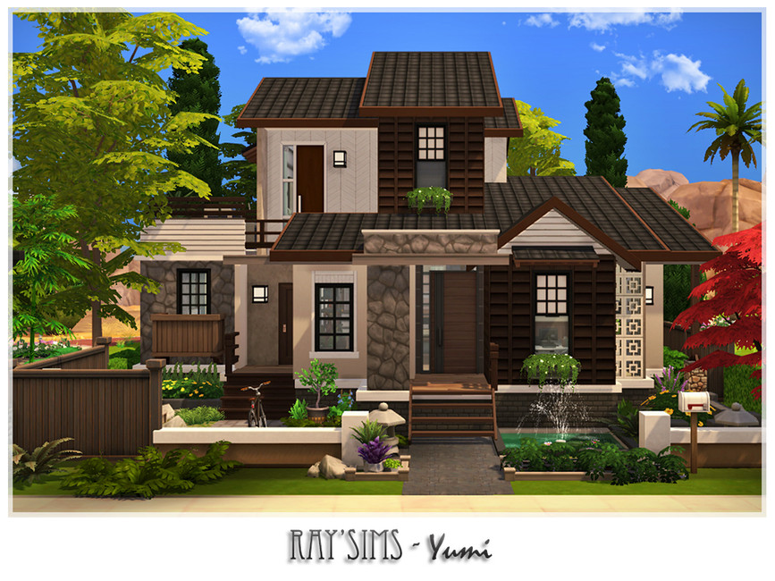 Yumi House by Ray_Sims from TSR • Sims 4 Downloads