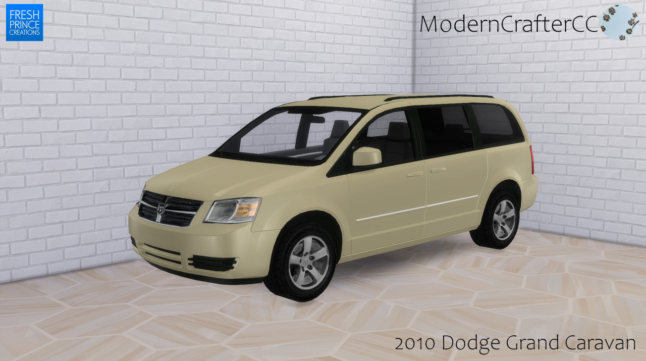 2010 Dodge Grand Caravan from Modern Crafter • Sims 4 Downloads