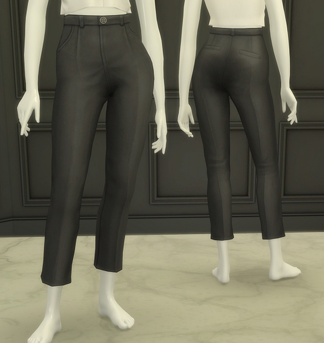 Basic Pant III from Rusty Nail • Sims 4 Downloads