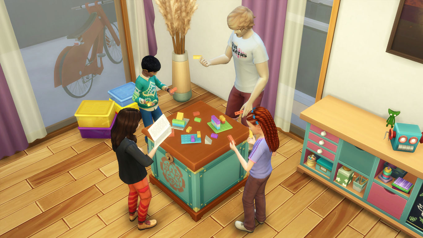 Buildems Blocks on Any Table by K9DB from Mod The Sims • Sims 4 Downloads