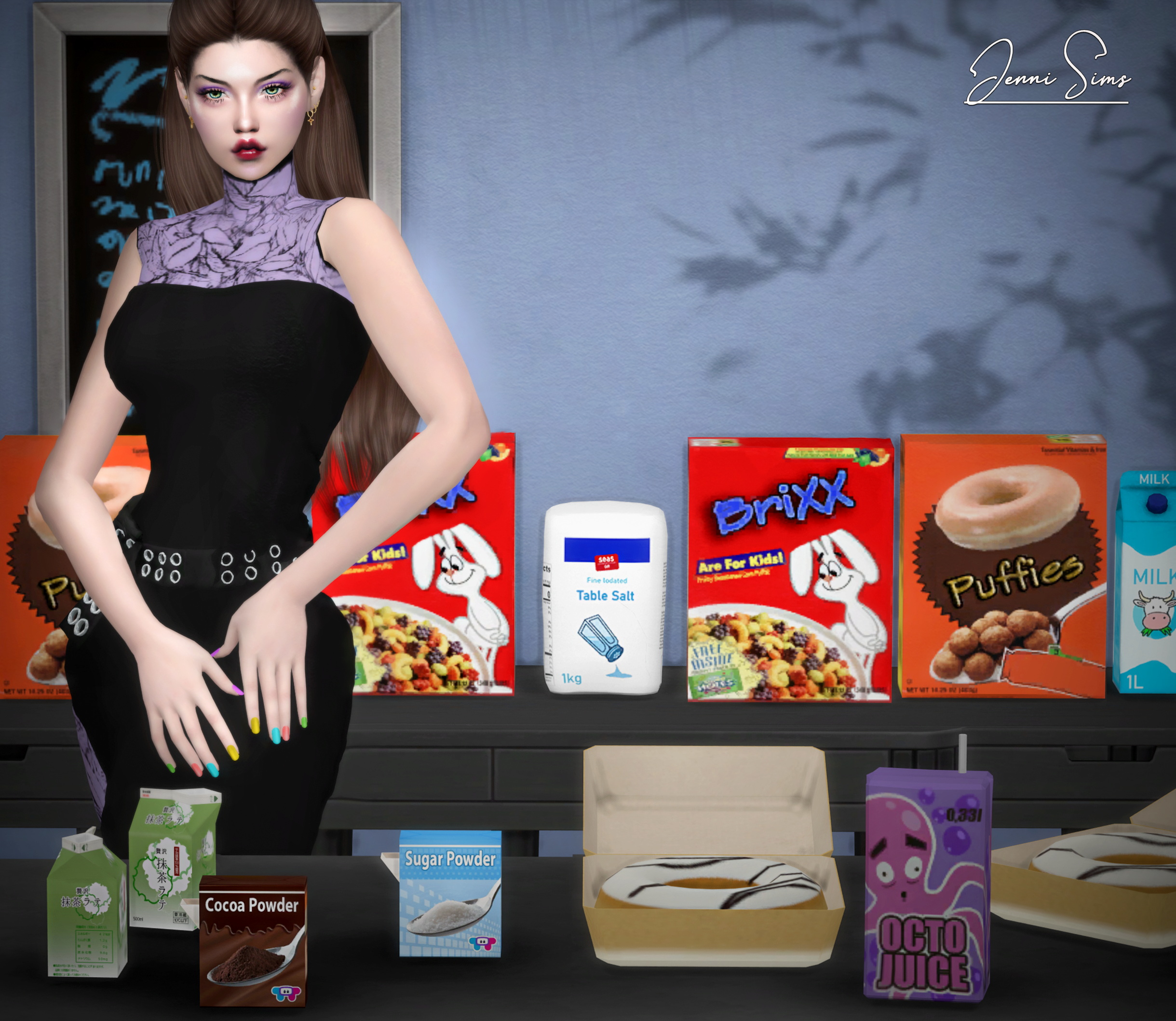 CLUTTER DECORATIVE (7 ITEMS) from Jenni Sims • Sims 4 Downloads