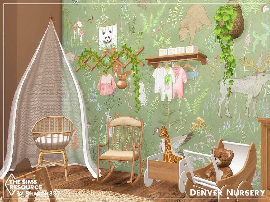 Denver Nursery by sharon337 from TSR • Sims 4 Downloads