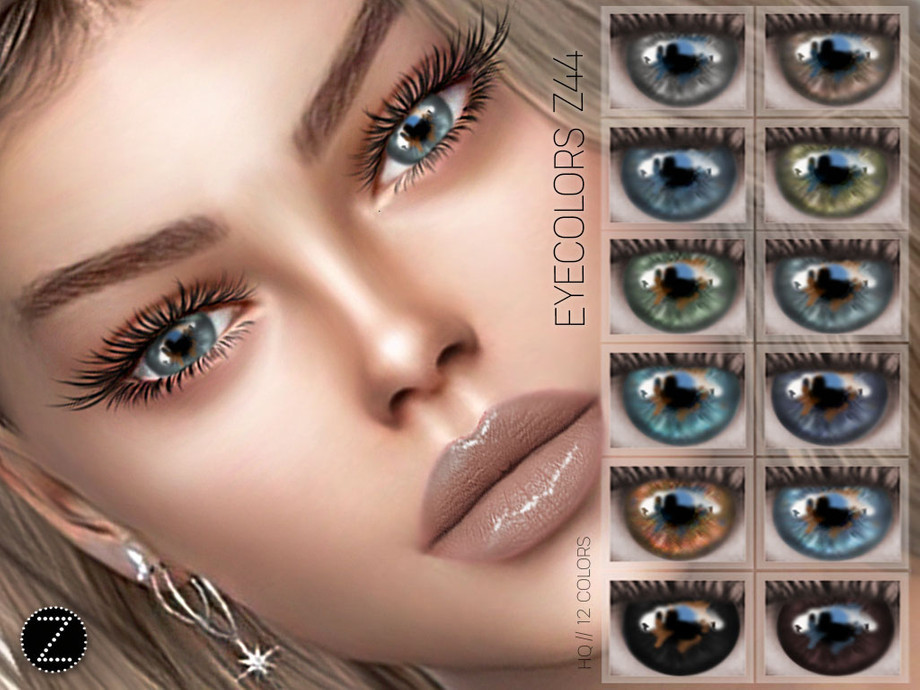 EYECOLORS Z44 by ZENX from TSR • Sims 4 Downloads