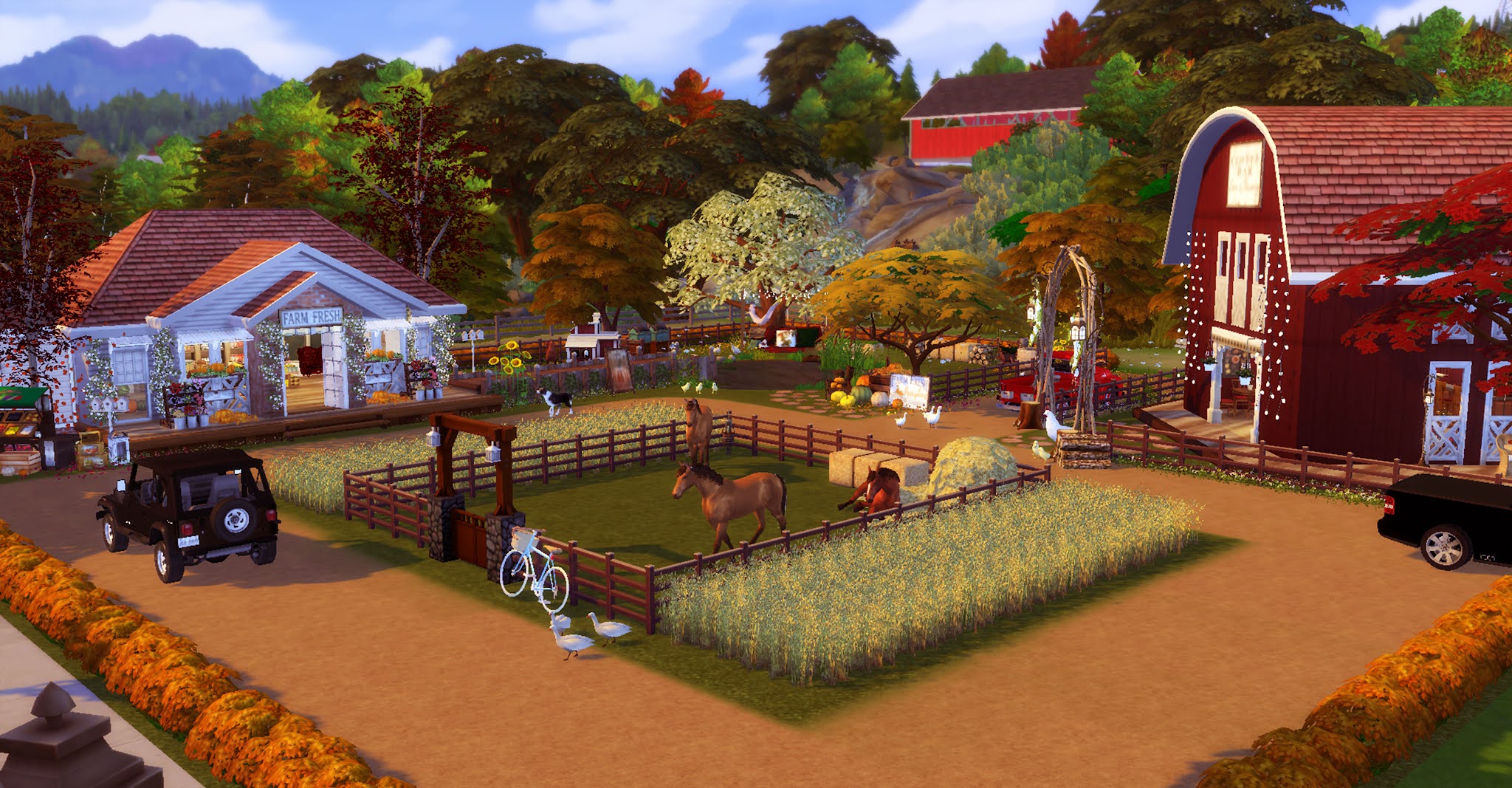 Farm Ville from Liily Sims Desing • Sims 4 Downloads
