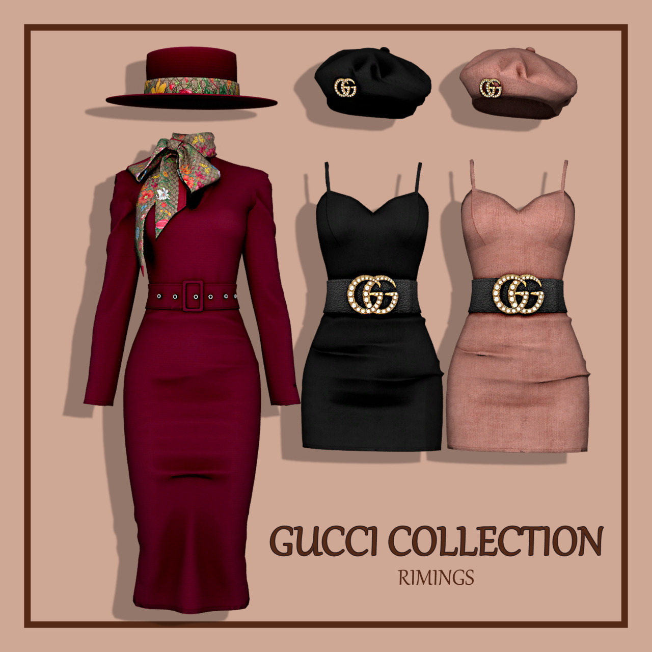 Fashion Collection from Rimings • Sims 4 Downloads