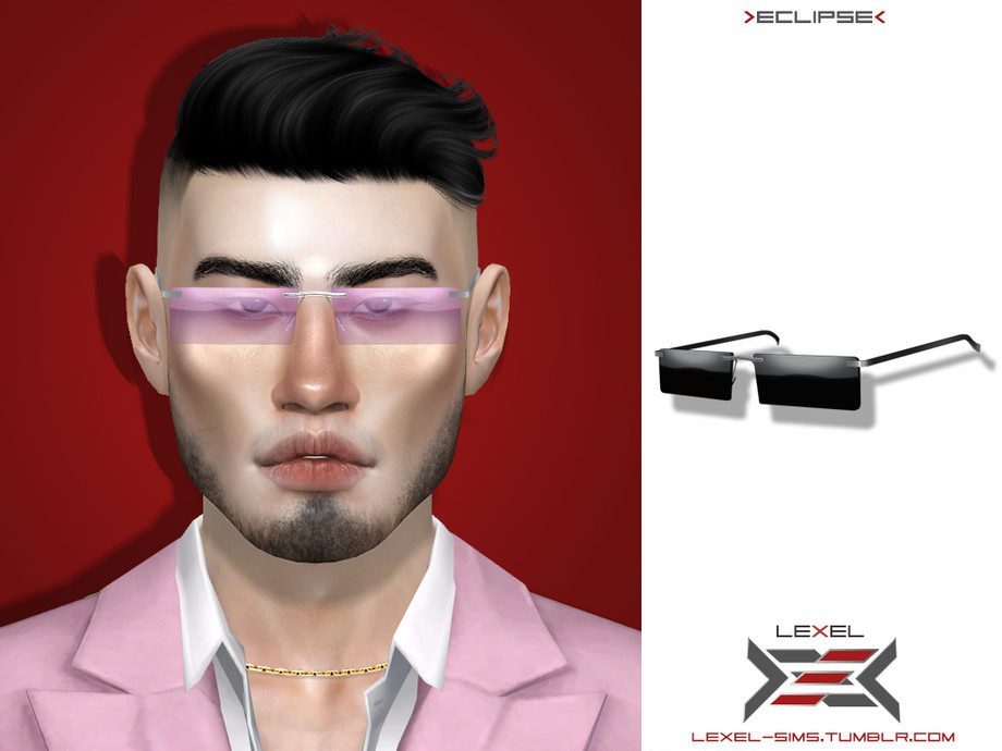 Eclipse Glasses by LEXEL_s from TSR • Sims 4 Downloads
