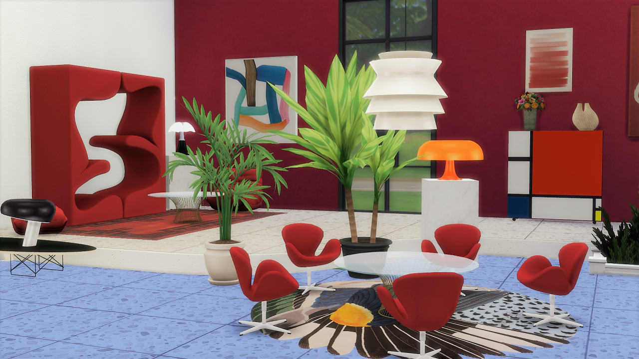 Onyx Sims: Kid Kraft Chaise Lounge • Sims 4 Downloads