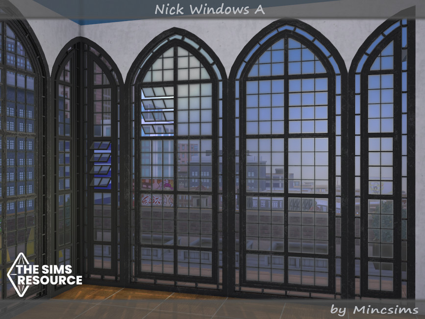Nick Windows A by Mincsims from TSR • Sims 4 Downloads