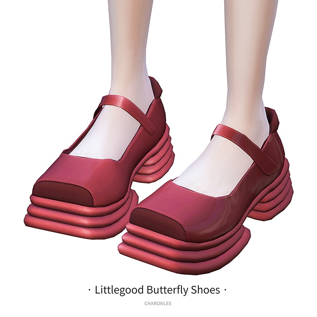Platform Shoes from Charonlee • Sims 4 Downloads