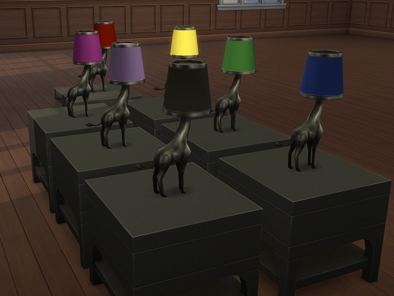 Gentle Geoff Lamps Recolored (For Vintage Glamour) from Mod The Sims ...