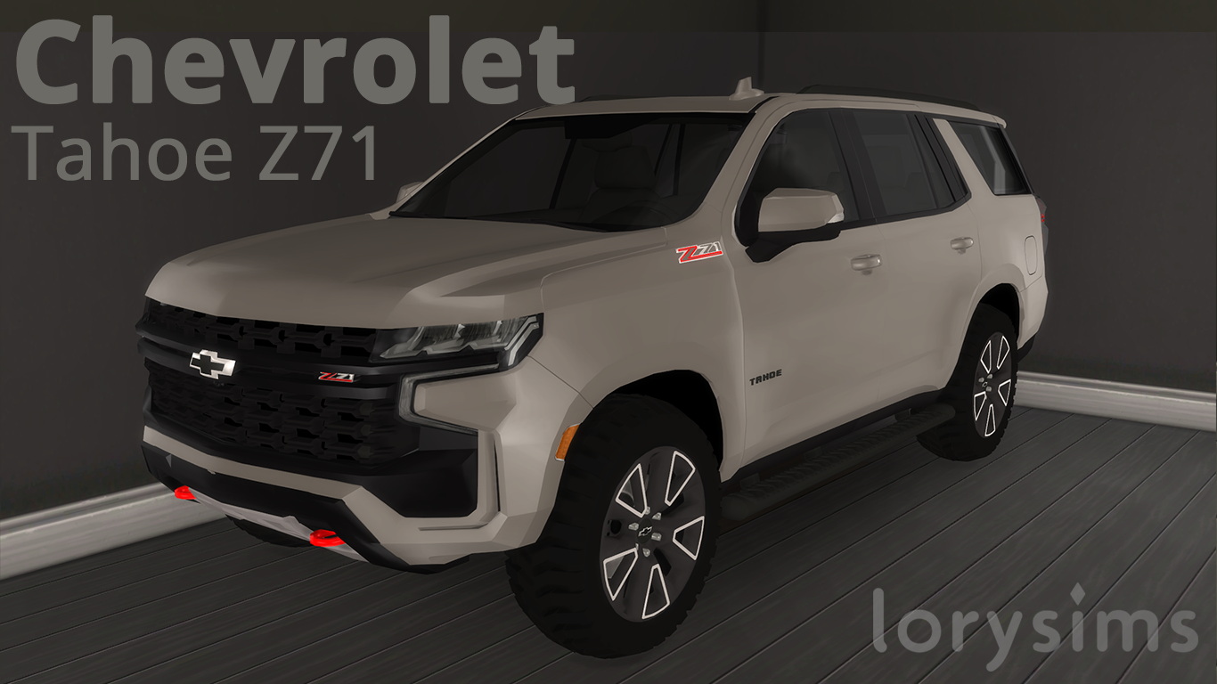 2021 Chevrolet Tahoe Z71 from Lory Sims • Sims 4 Downloads