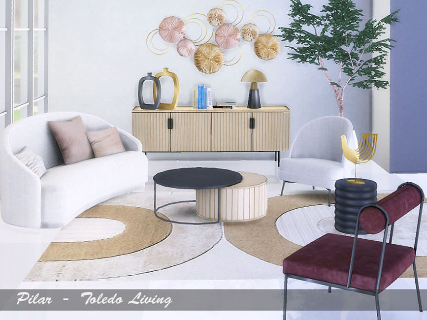 Toledo Living by Pilar from TSR • Sims 4 Downloads