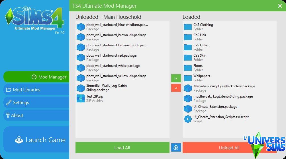 Ultimate Mod Manager by JuliaLune from Luniversims • Sims 4 Downloads