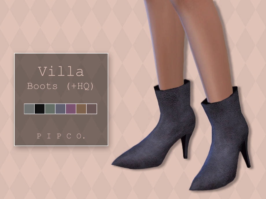 Villa Boots by Pipco from TSR • Sims 4 Downloads