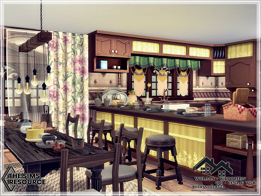 WILMA Kitchen by marychabb from TSR • Sims 4 Downloads