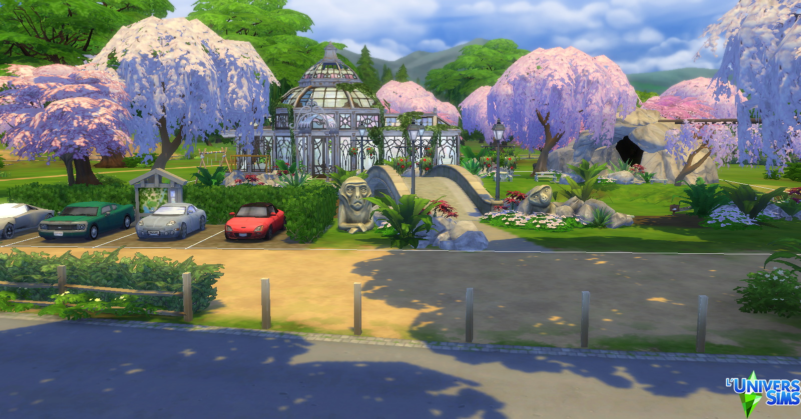 Park no cc by ticakipica from Luniversims • Sims 4 Downloads