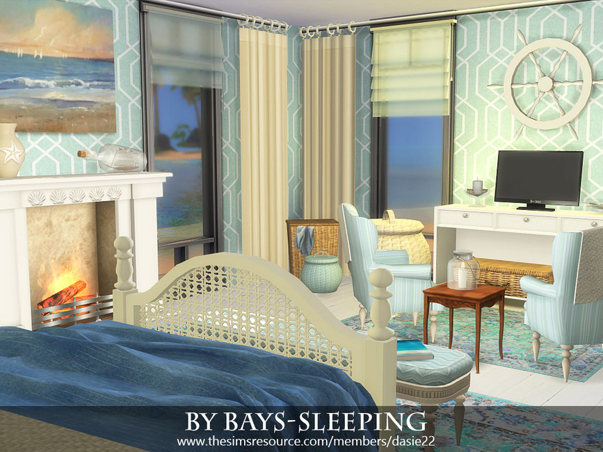 BY BAYS Sleeping Room by dasie2 from TSR • Sims 4 Downloads