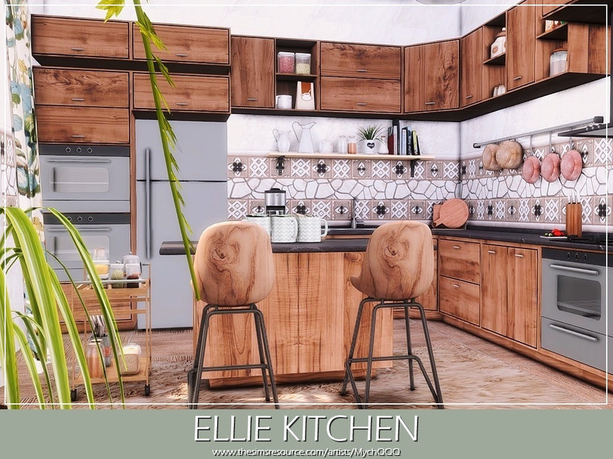 Ellie Kitchen by MychQQQ from TSR • Sims 4 Downloads
